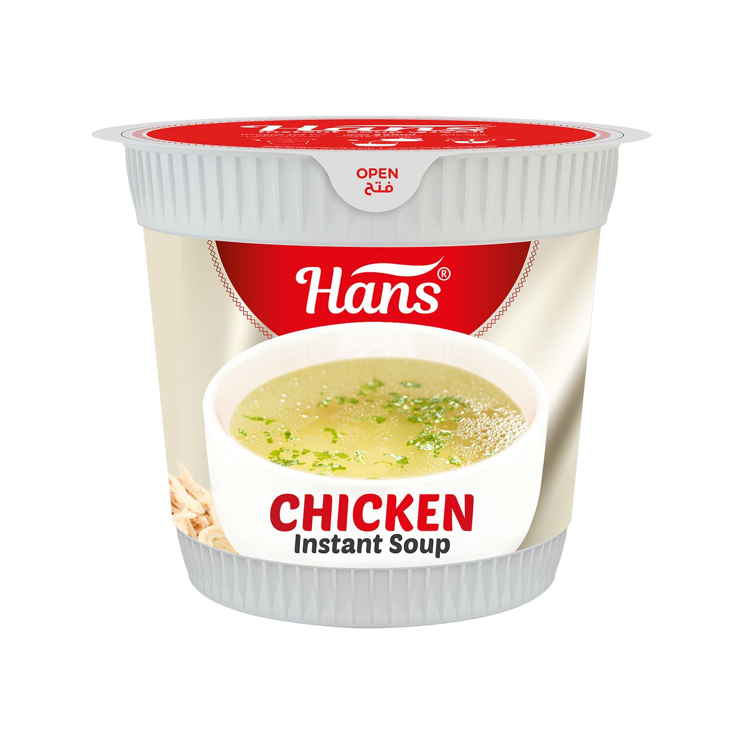 Hans Chicken Instant Soup In Cup - Myra Food Factory